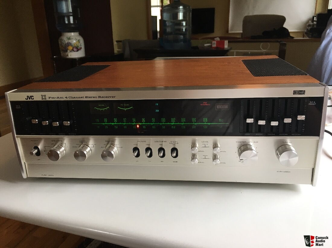 JVC 4VR-5456X TOTL Quadraphonic receiver plus accessories Photo ...