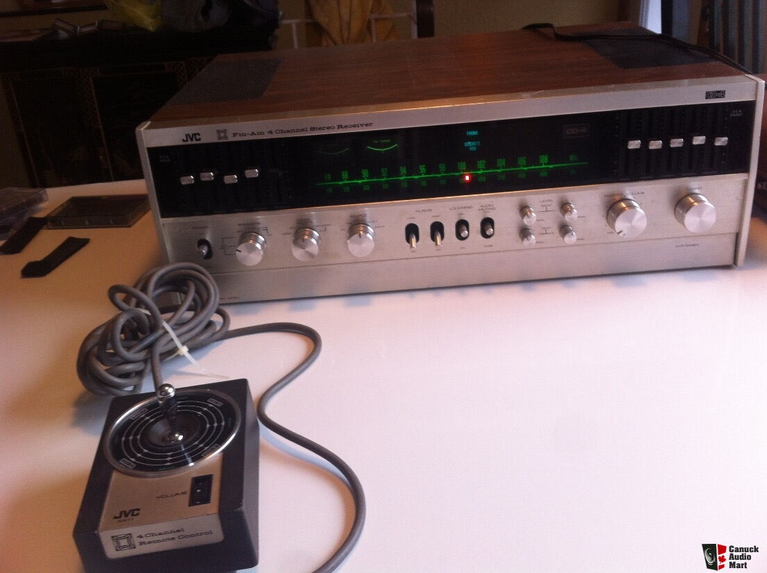 JVC 4VR-5456X TOTL Quadraphonic receiver plus accessories - Sale ...