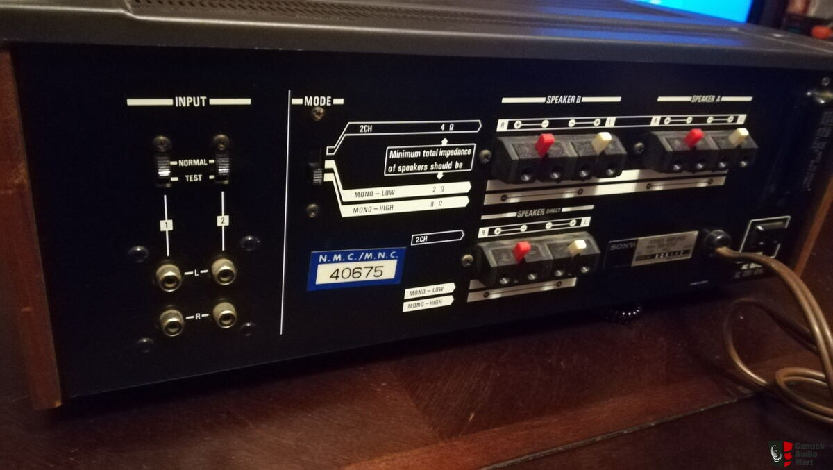 Sony TAN 8250 Amplifier Photo #2512777 - Canuck Audio Mart