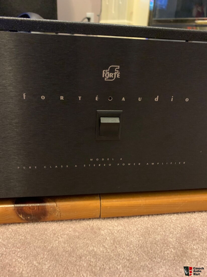 Forte model 4 amplifier Photo #2515344 - Canuck Audio Mart