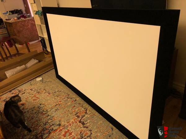 Optoma UHD65 Projectgor and 92" Elunevision 4k Reference Screen For ...