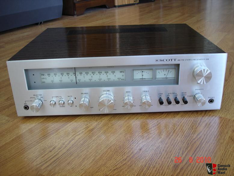 Rare vintag Scott high-end stereo receiver R 326 for sale Photo #251823 ...