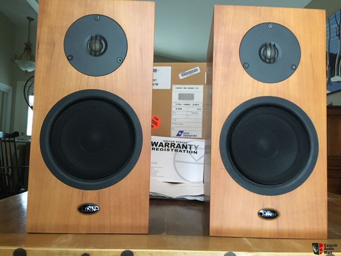 Linn Katan Cherry Speakers & Stands Photo #2519721 - UK Audio Mart