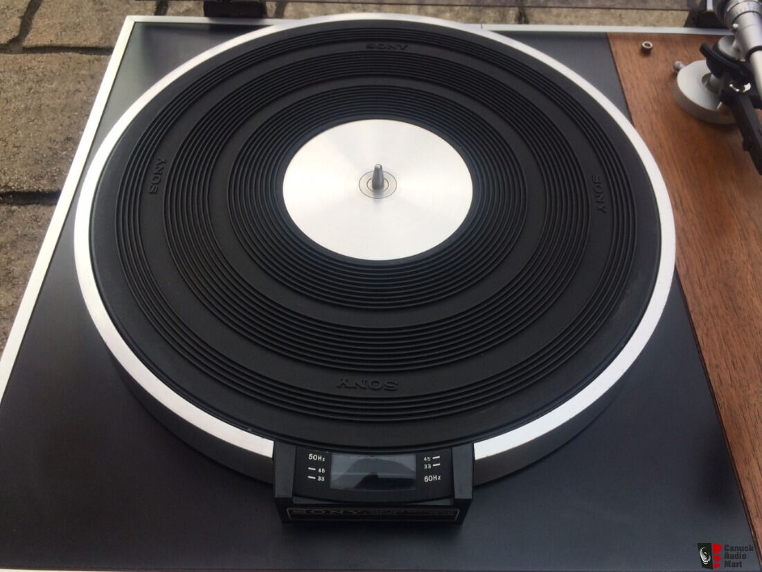 Sony TTS-4000 direct drive turntable with long tonearm in excellent ...