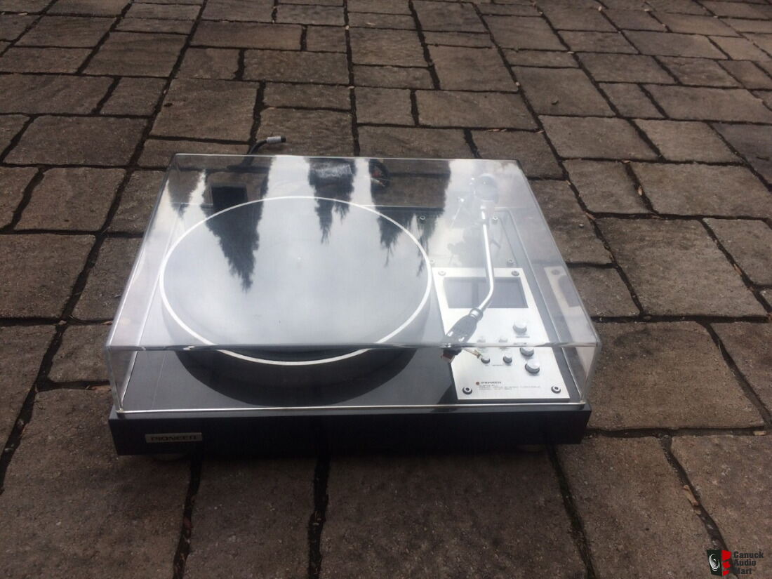 High End Pioneer XLC-1850 / PLC-590 turntable with long tonearm Photo ...