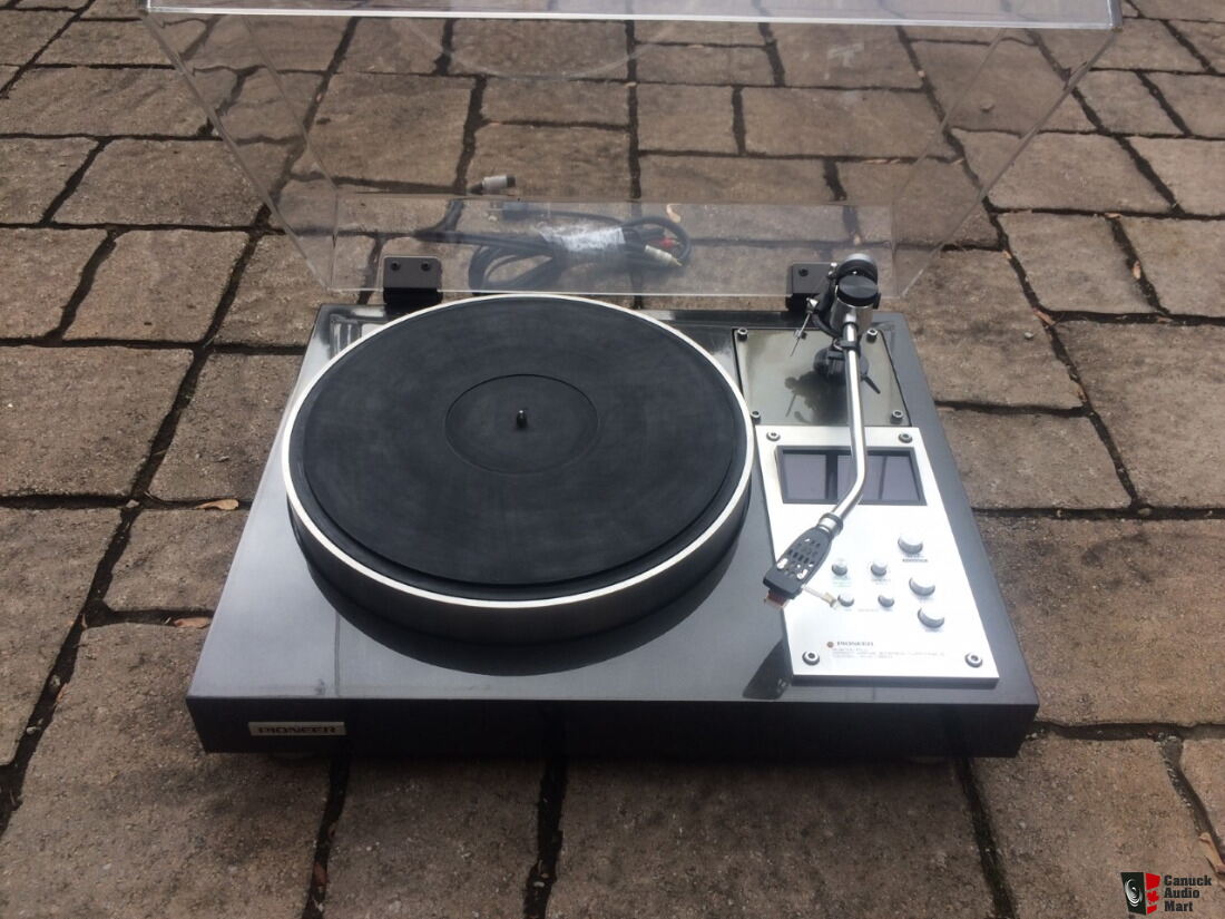 High End Pioneer XLC-1850 / PLC-590 turntable with long tonearm Photo ...