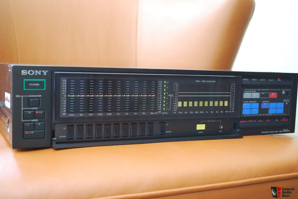 Sony 10 band EQ with RTA For Sale - Canuck Audio Mart