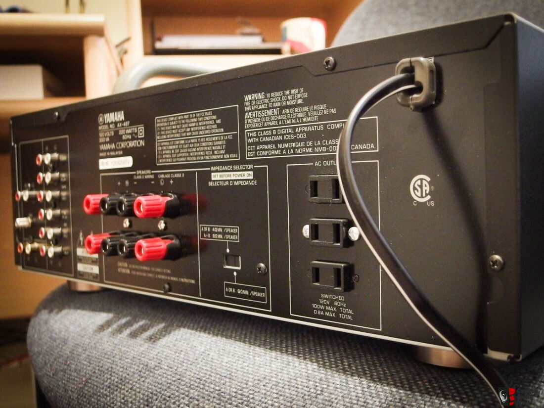 Yamaha AX-497 Integrated Amp $180 shipping included Photo #2526674 ...