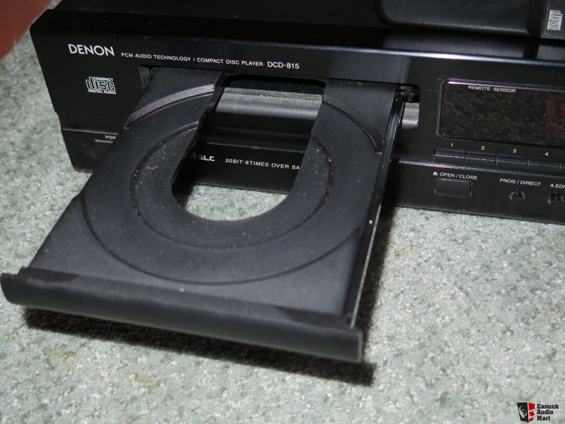 Denon DCD-815 CD compact disc player and DRM-540 Cassette Tape Deck ...