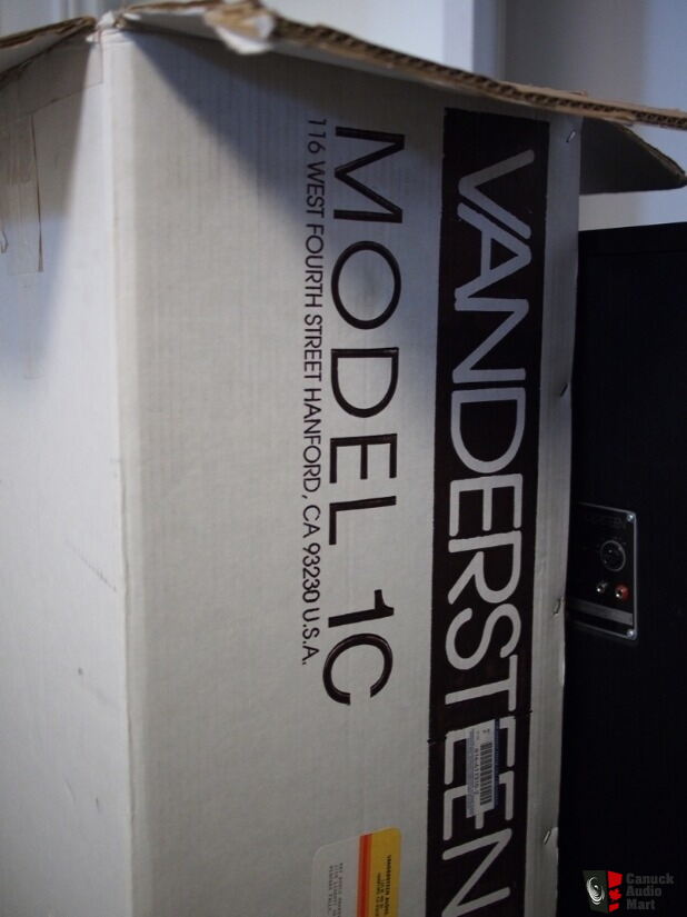 Vandersteen 1c with stands Photo #2529119 - Canuck Audio Mart