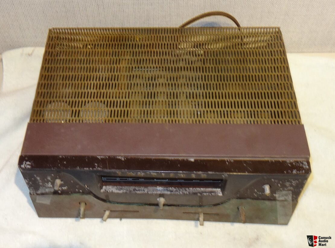 Fisher CA40 mono tube integrated amp 6BQ5 parts unit Photo #2530001 ...