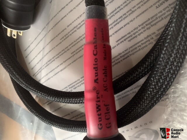 Gutwire G Clef power cable Photo #2530353 - Canuck Audio Mart