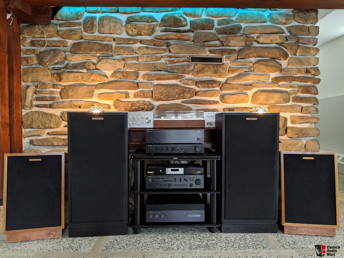 1992 Klipsch Forté II - Black Ash Finish For Sale - Canuck Audio Mart