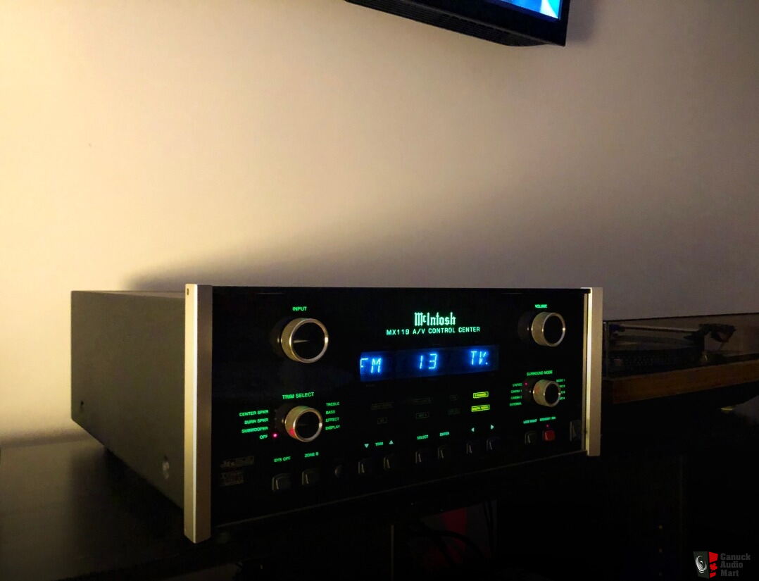 McIntosh MX119 Preamp / HT Processor Photo #2530945 - Aussie Audio Mart