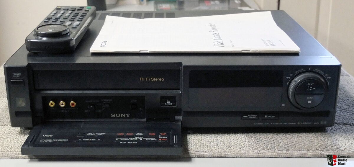 Sony SLV-696HF Hi-Fi VHS Video Cassette Recorder For Sale - Canuck ...
