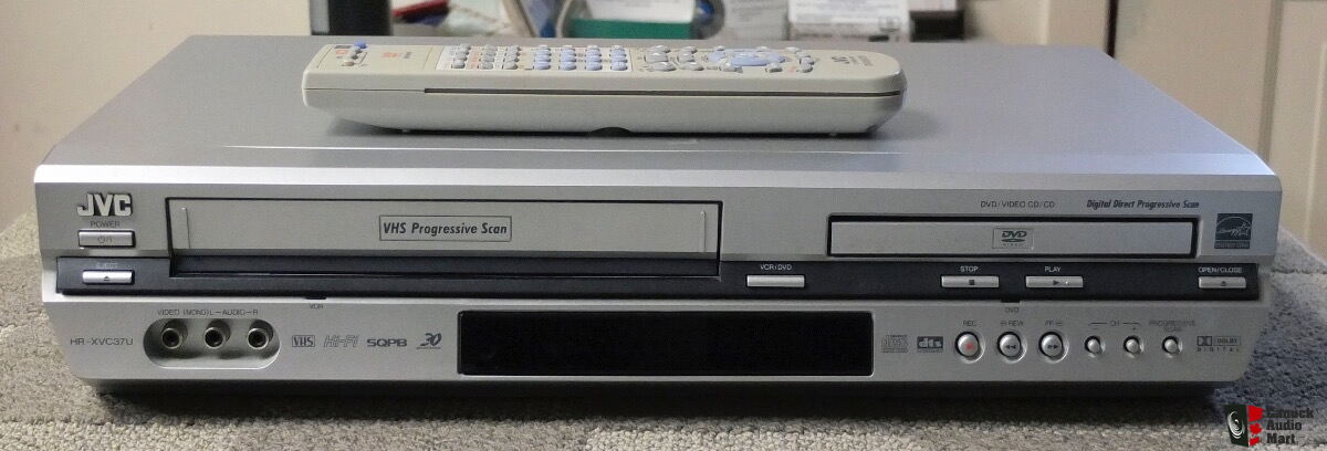 JVC HR-XVC37U VHS DVD Combo Unit Photo #2534126 - Aussie Audio Mart