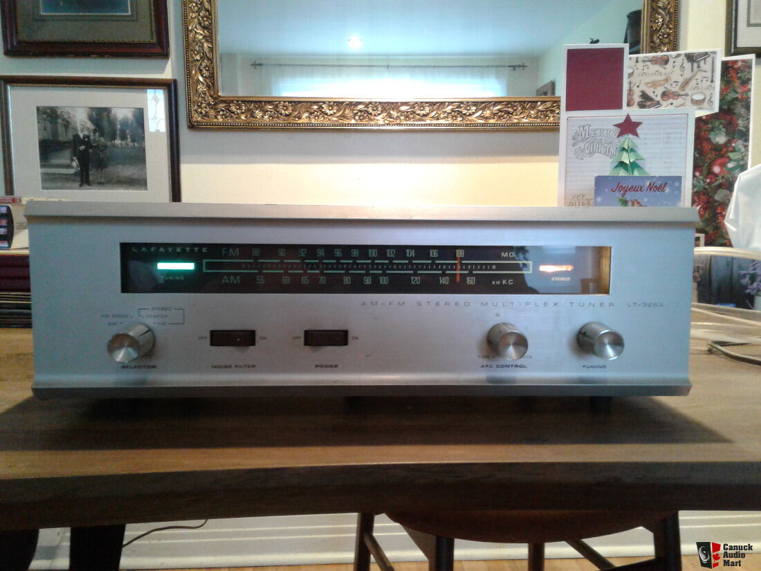 Lafayette LT-325A Stereo tube tuner beautiful original condition Photo ...