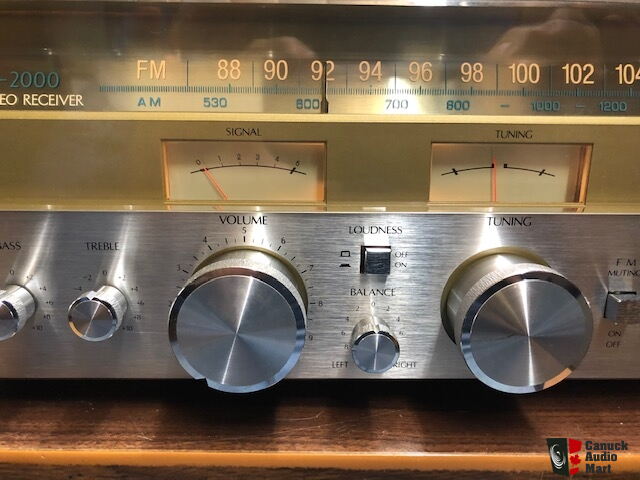 Sansui G2000 Receiver... tuned and detailed. Shows nicely! Sounds great ...