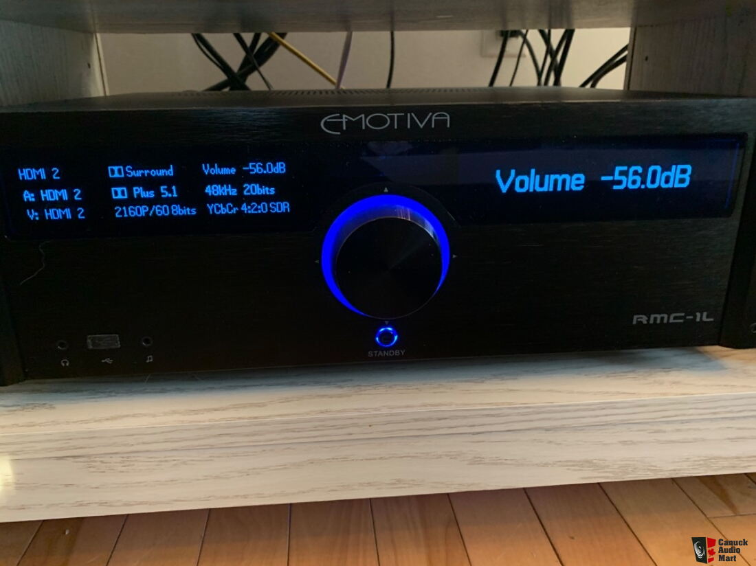 Emotiva RMC-1L 16ch Atmos/DTS-X Reference Cinema Processor Photo ...