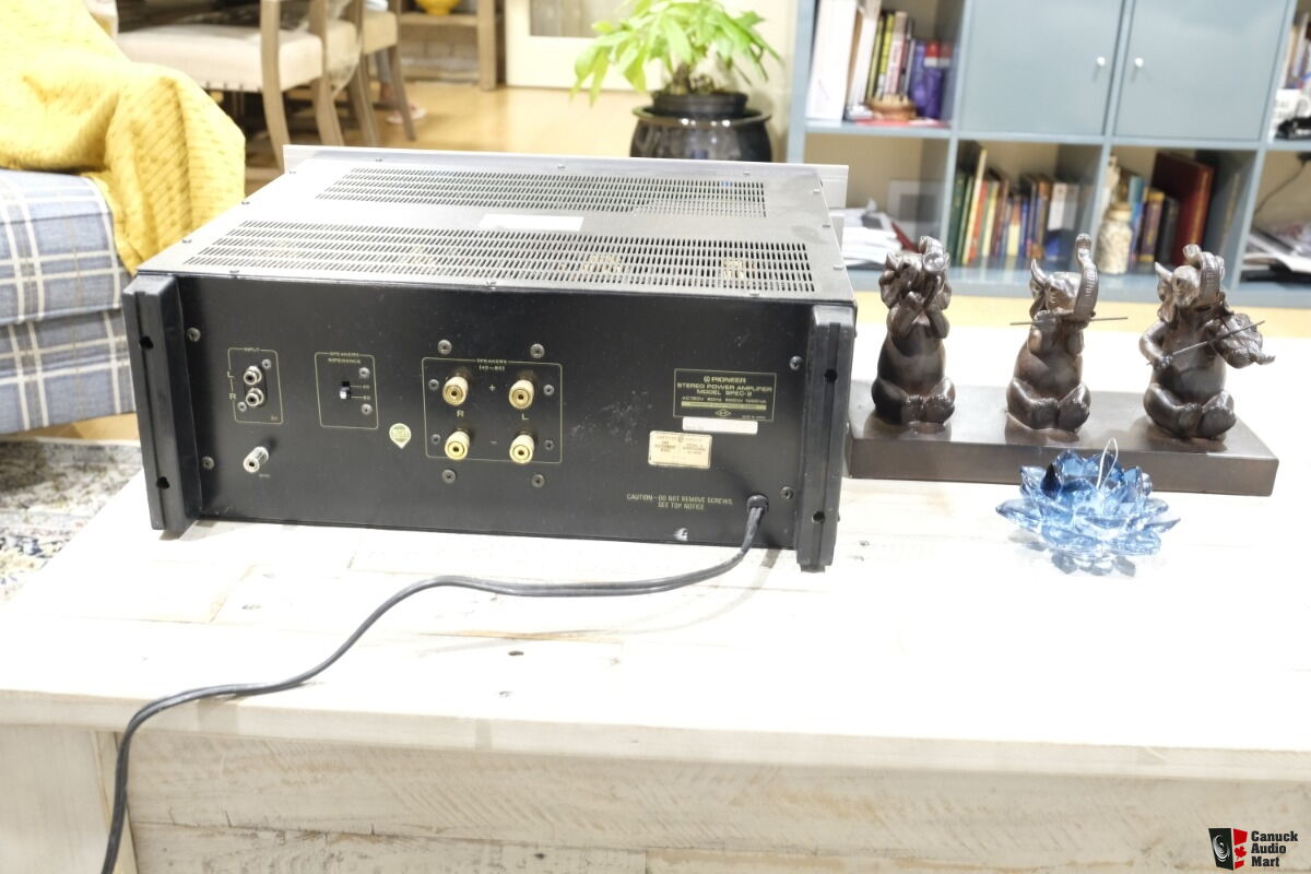 Excellent Condition Pioneer SPEC-2 (Rack Mount) Stereo Power Amplifier ...