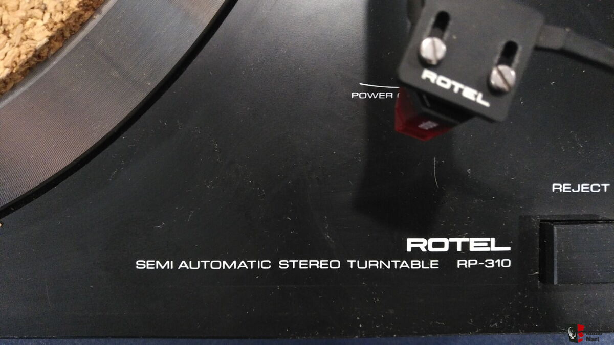 Rotel RP-310 Turntable with Ortofon Red - Sold Pending Photo #2539288 ...