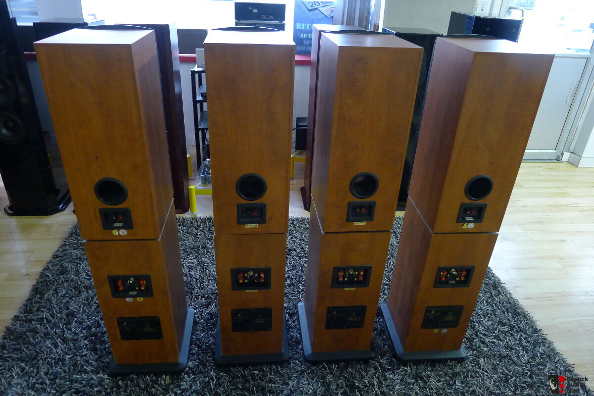 AtheNa S-3c-1 speakers w/optional F -3c-1 powered subwoofers Photo ...