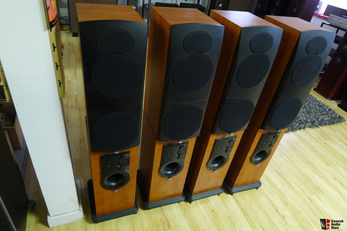 AtheNa S-3c-1 speakers w/optional F -3c-1 powered subwoofers Photo ...