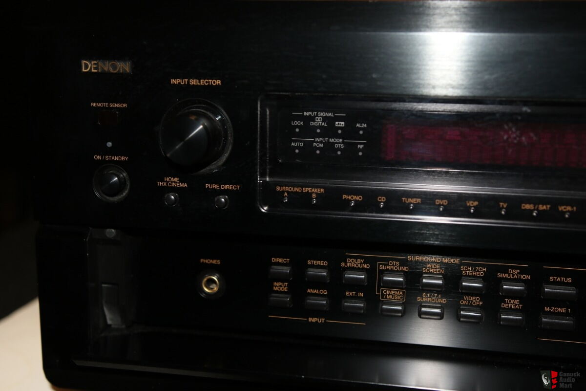 Denon AVR-5800 AV Surround Receiver Amplifier Photo #2540172 - UK Audio ...