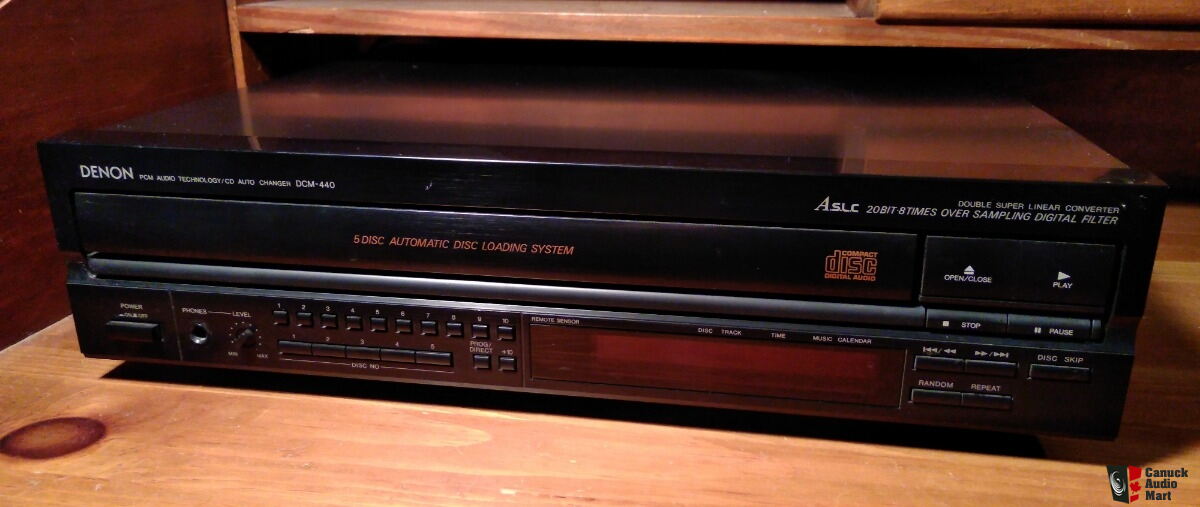 Denon DCM-440 CD Audio Changer Photo #2541305 - Canuck Audio Mart