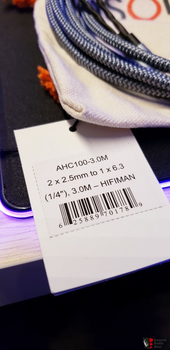 Asona Headphone Cable - [HiFiMan] Dual 2.5mm to 1/4 For Sale - Canuck ...