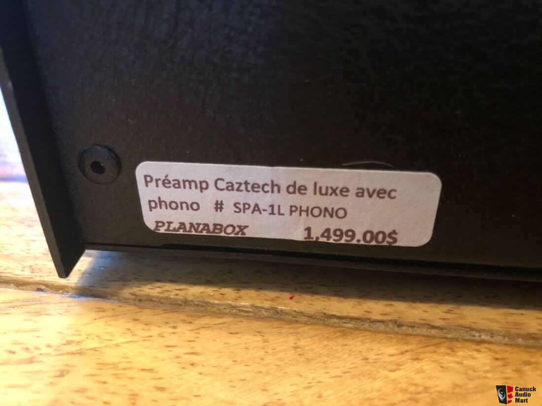Caztech Spa-1L tube preamp Photo #2542843 - UK Audio Mart
