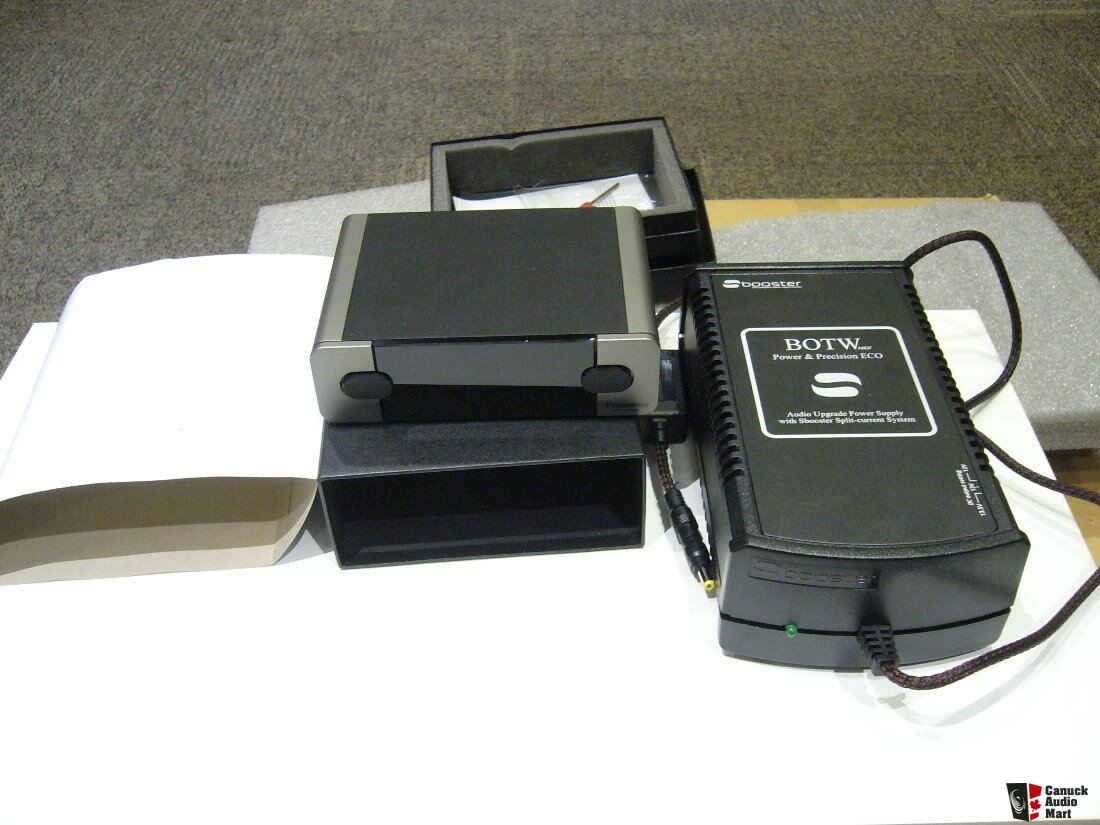 Dynavector P75 MKIV phono stage with BOTW MKII Booster Power Supply ...