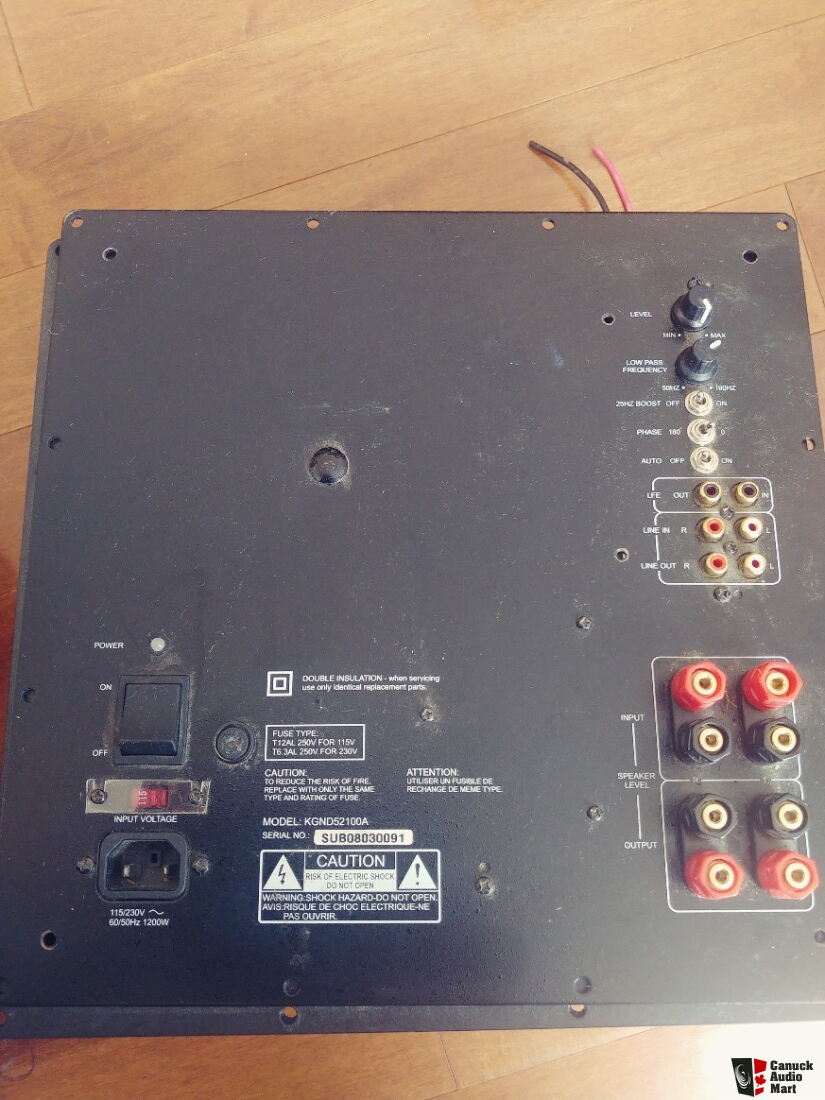 Elemental Designs LT1300 sub amp broken -1000 watts For Sale - Canuck ...