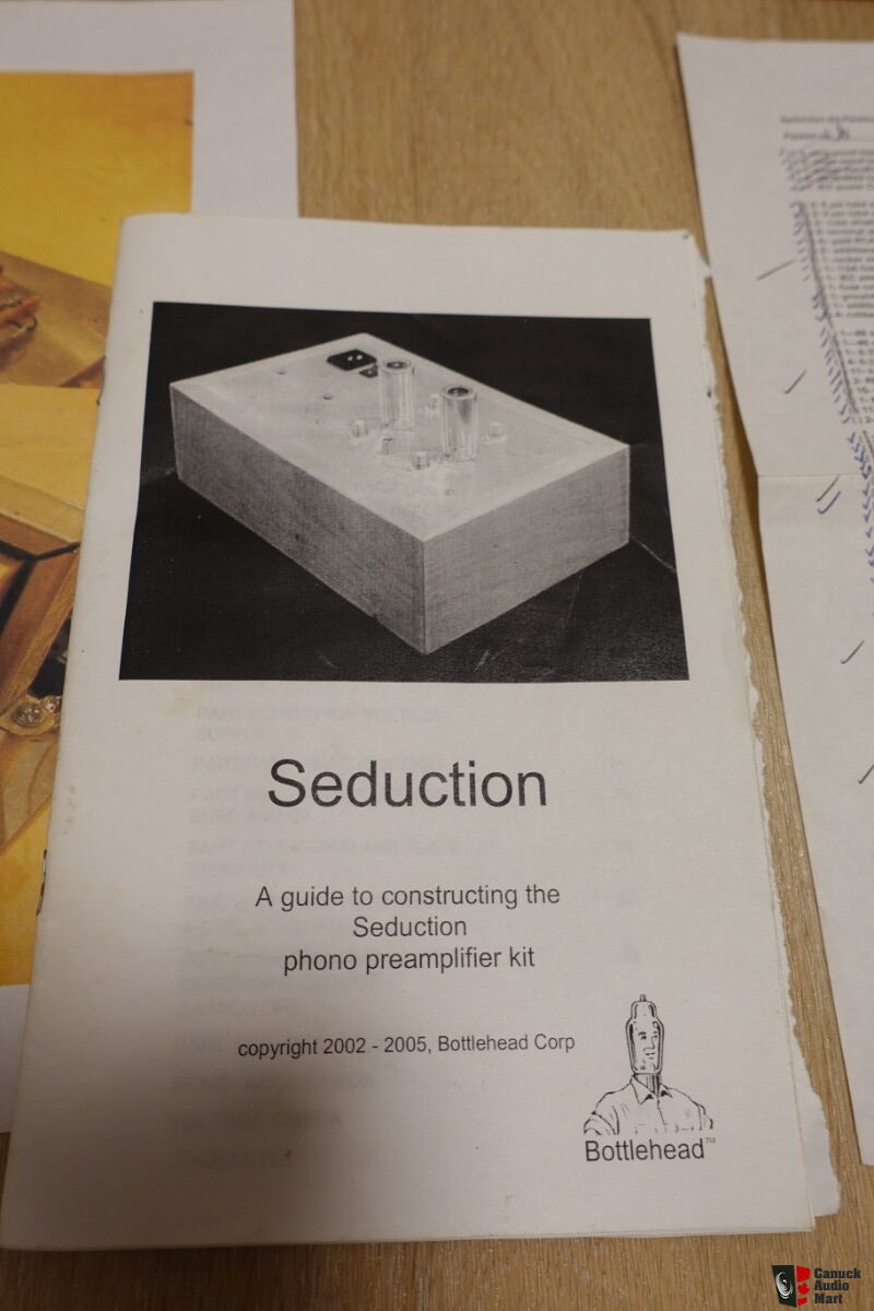 Bottlehead Seduction (Unfinished Build) Photo #2549228 - UK Audio Mart