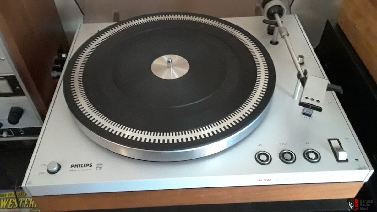PRICE REDUCTION Superb Philips GA 212 turntable serviced w/extras FREE ...