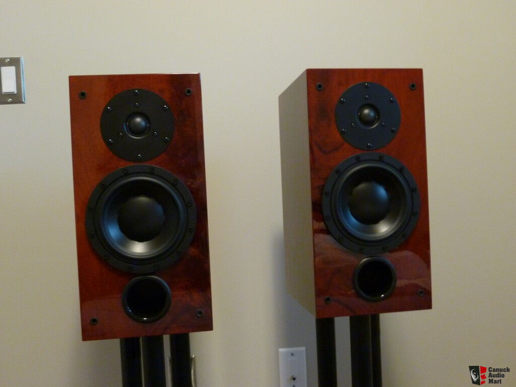 Elemental Designs W6-6TC with stands. For Sale - Canuck Audio Mart