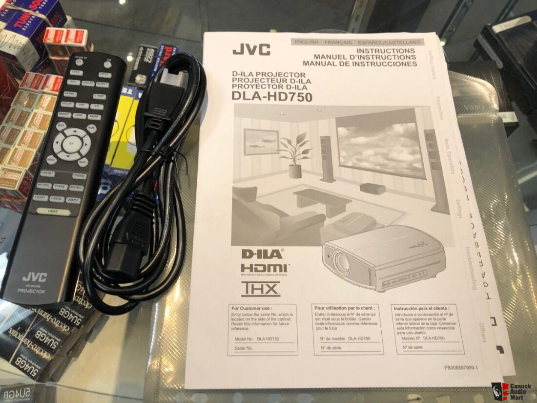 JVC DLAHD750 1080p Projector Photo #2556548 - UK Audio Mart