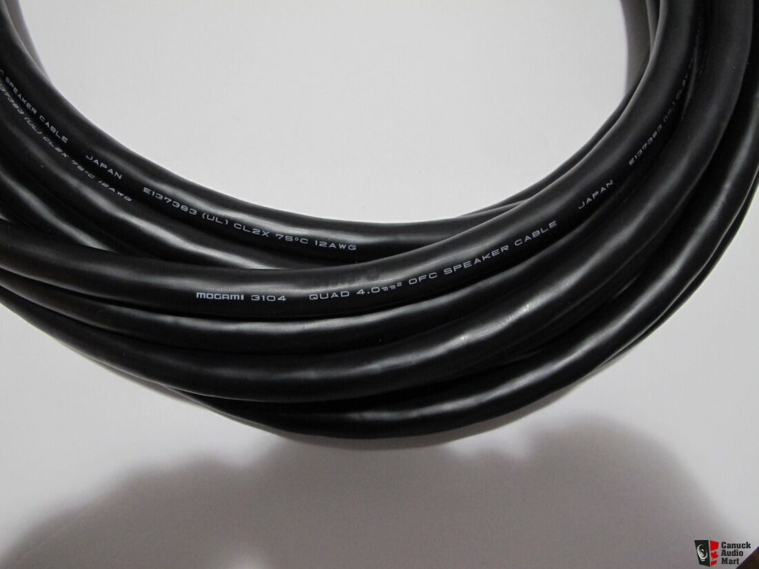 Mogami W3104 4 core 12awg Speaker Cable 46 feet NEW Photo #2560090 ...