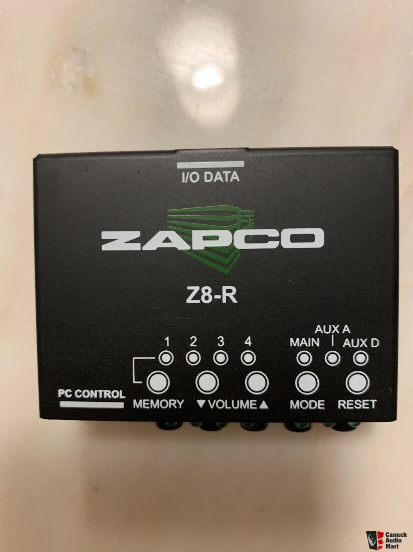 Zapco DSP-Z8 8 Channel Full Digital Car Audio Signal Processor Photo ...
