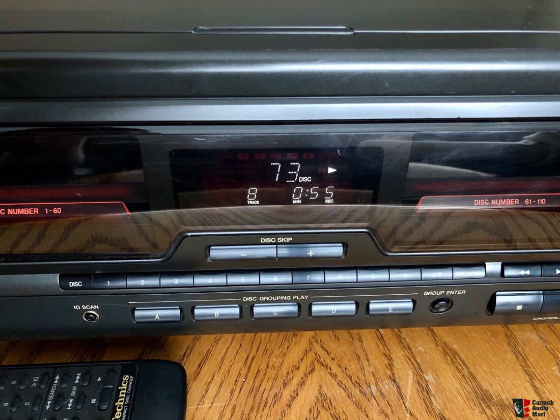 1996 Technics SL/MC400 111 CD Player Changer w/ Remote Photo #2563013 ...