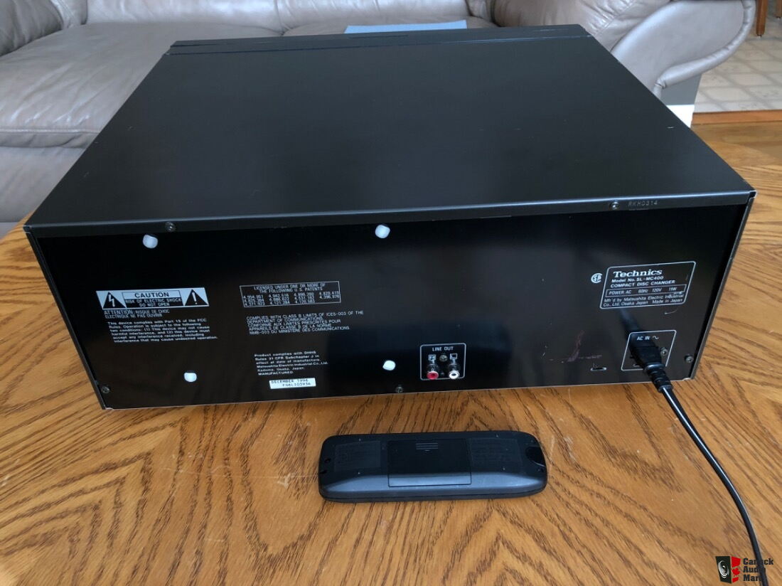 1996 Technics SL/MC400 111 CD Player Changer w/ Remote Photo #2563021 ...