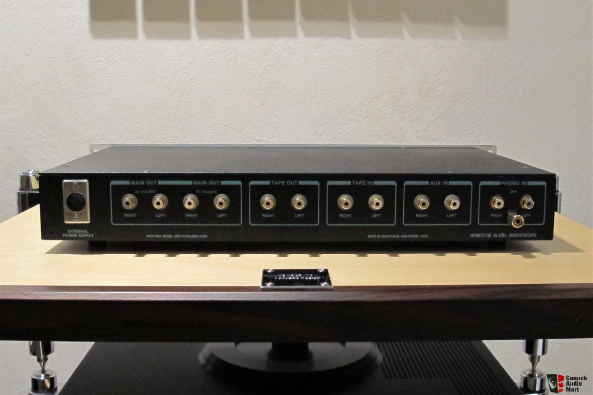 Spectral DMC-10 preamplifier with premium MM/MC phono stage - EXCELLENT ...