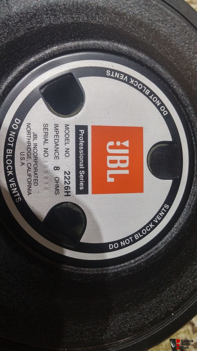 JBL 2226 H Photo #2563763 - Canuck Audio Mart