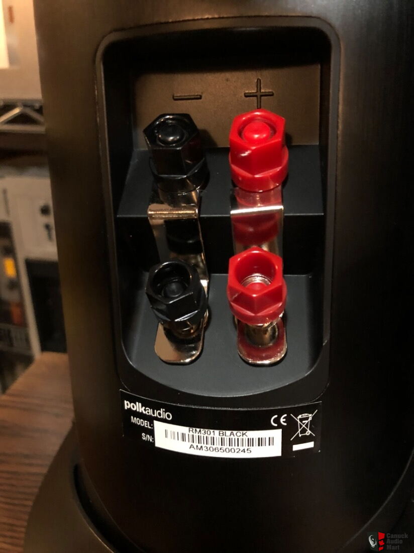 POLK AUDIO RM301 Large Versatile LRC Bookshelf speakers Photo #2564547 ...