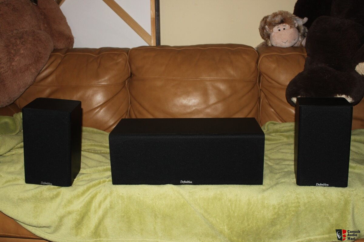 Definitive Technology BP-1 (Bi-polar surrounds) and C1 (center speaker ...