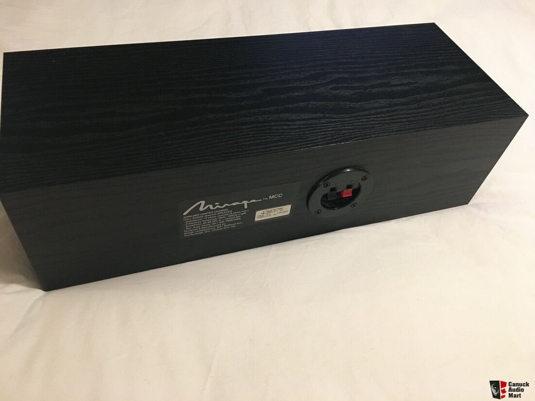Mirage Channel Speaker MCC-R Shielded Full Range Photo #2566309 - UK ...