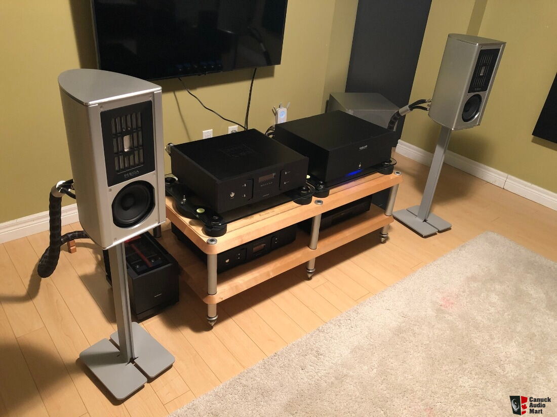 Piega 311 Coax Monitor Speakers with matching stands Photo #2566638 ...