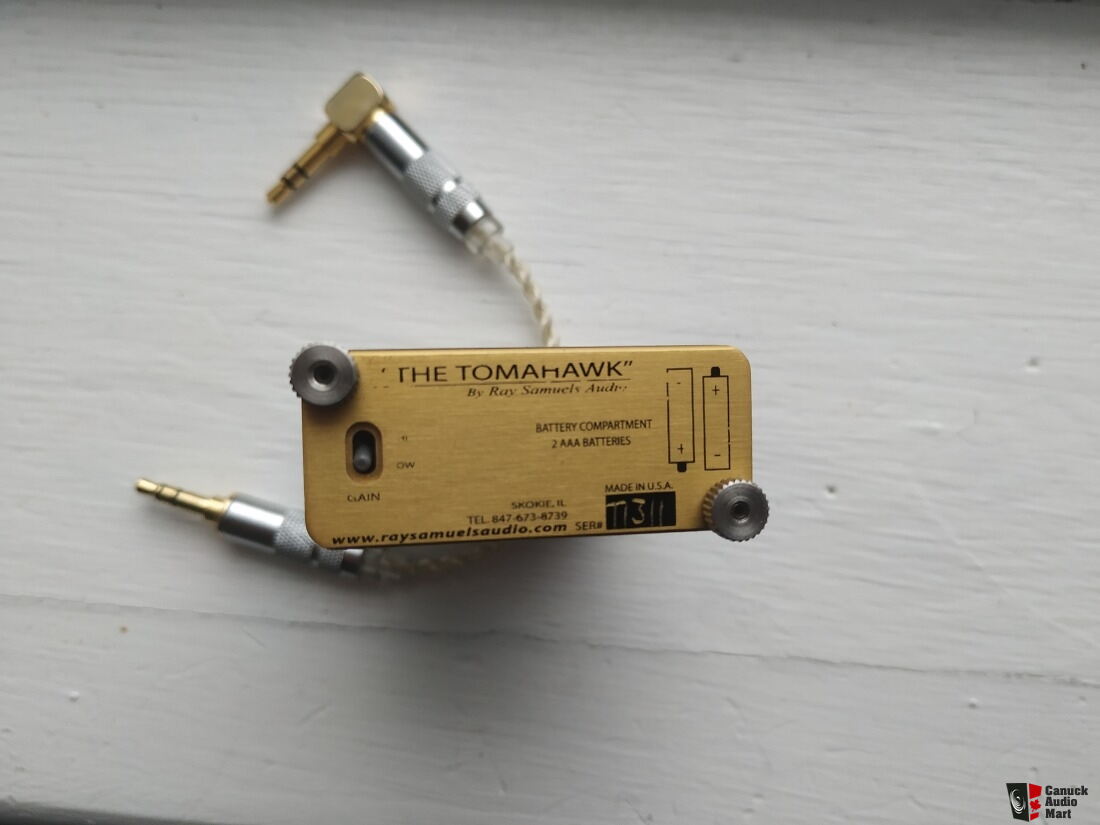 Ray Samuels Audio Emmeline "The Tomahawk" Portable Headphone Amp Photo ...