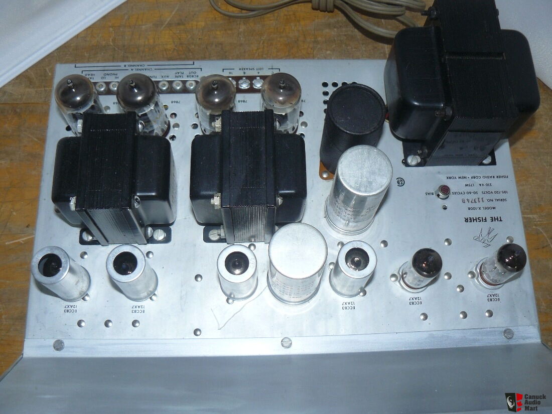 Fisher X-100B tube integrated amplifier Photo #2568213 - UK Audio Mart