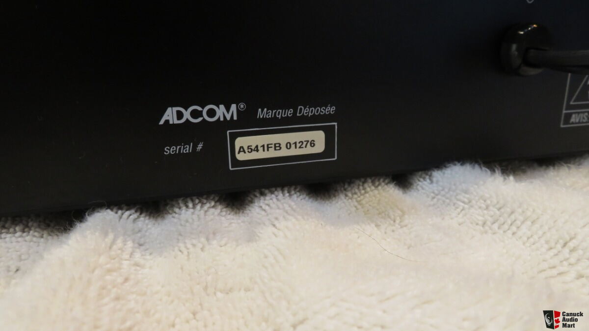 Adcom GFA-5400 Mosfet Power Amplifier Photo #2568900 - UK Audio Mart